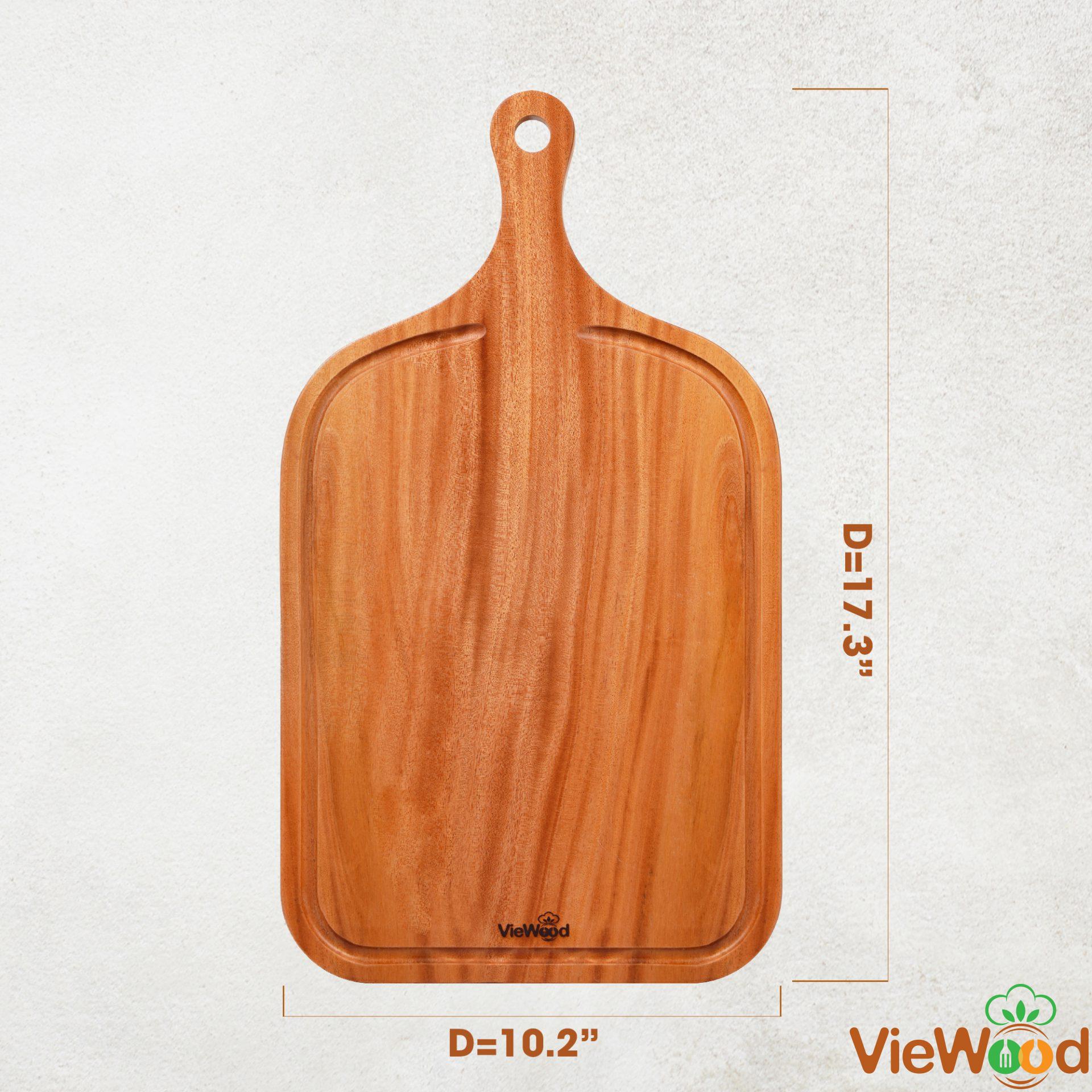 Cutting Board with Handle & Hole & Juice Groove